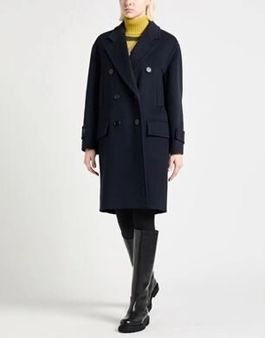 Max Mara Stylish Minimalist Solid-color Double-breasted Coat