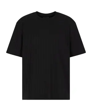Emporio Armani Short Sleeve T-shirt - Black