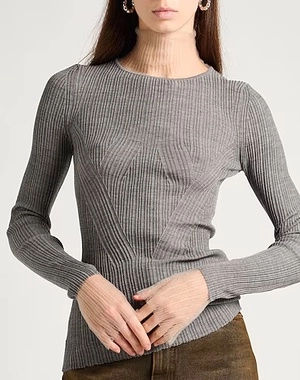Sportmax Lightweight Long-sleeve Turtleneck Knit Top