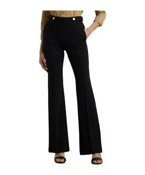 Ralph Lauren Button-detailed Bootcut Trousers
