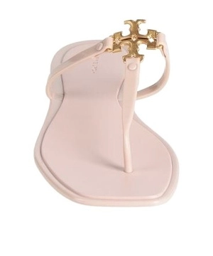 Tory Burch Plain Colour Thong Sandals - Pink
