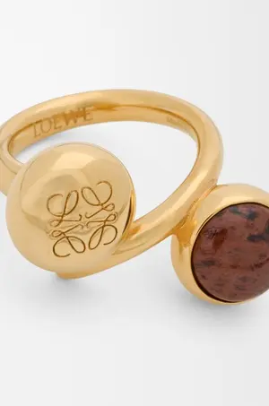 Loewe Anagram Pebble Ring