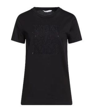 Max Mara Solid Color T-shirt - Black