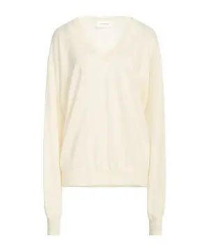 Sportmax V-neck Long-sleeve Fine Knit Top