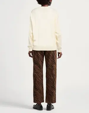 Sportmax V-neck Long-sleeve Fine Knit Top