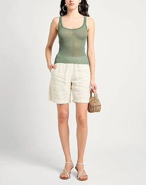 Max Mara Solid Sleeveless Knit Vest