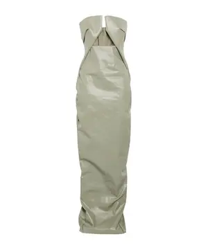 Rick Owens Off-the-shoulder Denim Dress