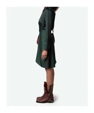 Zadig&Voltaire Rozo Dress - Green