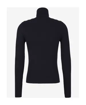 Balmain Long Sleeved Turtleneck Jumper