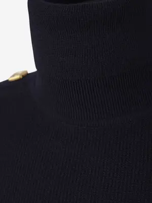 Balmain Long Sleeved Turtleneck Jumper
