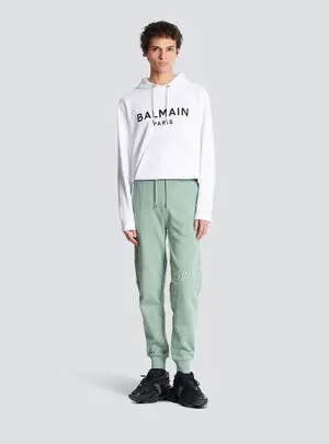 Balmain Embossed Logo Jogging Bottoms