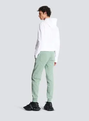 Balmain Embossed Logo Jogging Bottoms
