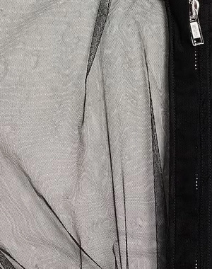 Rick Owens Tulle Bomber Jacket