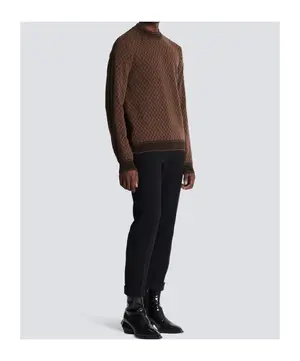Balmain Mini Monogram Knit Jumper