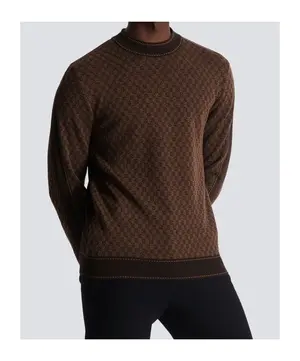 Balmain Mini Monogram Knit Jumper