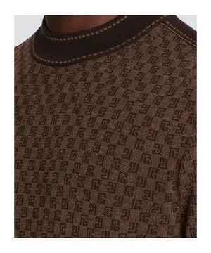 Balmain Mini Monogram Knit Jumper