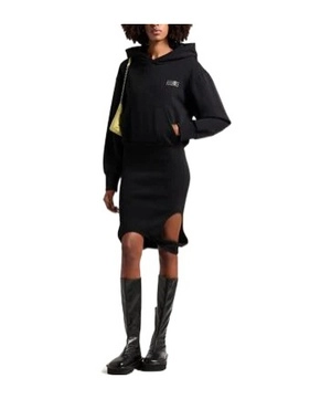 MAISON MARGIELA Fleece Jersey Midi Dress