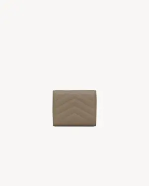 Saint Laurent Cassandre Grain De Poudre Multi-fold Wallet
