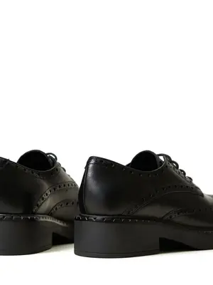 TWINSET Leather Wingtip Lace-up Shoes