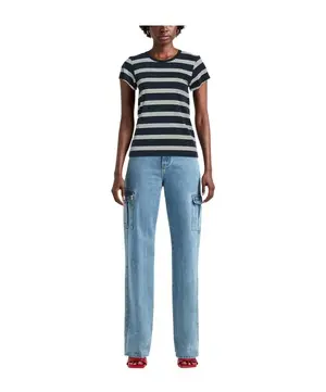 Rag & Bone Striped Short Sleeve T-shirt
