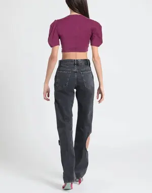 Isabel Marant Étoile Cropped Top With Square Neckline - Red