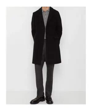 Burberry Wool Tailored Coat