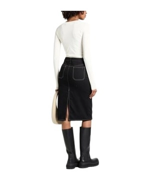 MAISON MARGIELA Long Sleeve Bodysuit - White