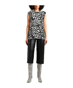 Marni Sleeveless Floral Print Top