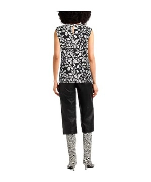 Marni Sleeveless Floral Print Top