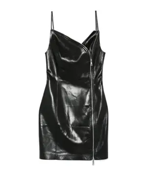 Nanushka Faux-leather Mini Dress With Side Zip