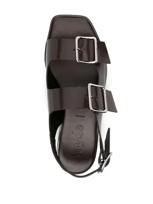 AeydĒ Buckled Leather Sandals