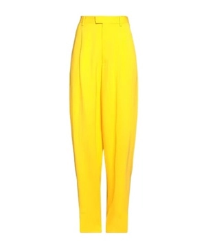 Marni High Waist Slim Fit Suit Pants - Yellow