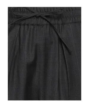 Isabel Marant Étoile Wool Trousers With Prince Of Wales Check And Drawstring Waist