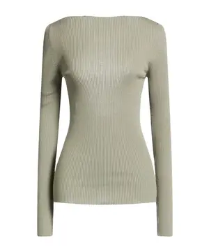 Rick Owens Minimalist Wool Knit Sweater - Nude