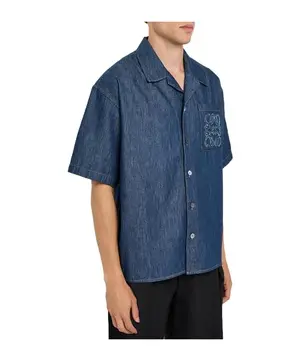 Loewe Embroidered Chambray Shirt