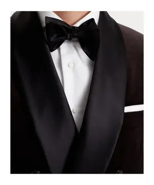 Brunello Cucinelli Logo Patch Bow Tie