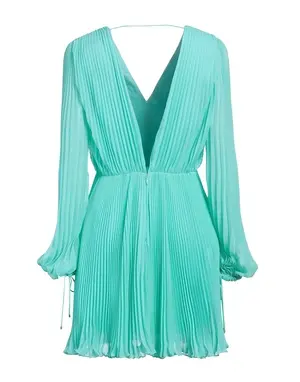 Max Mara Solid Color Comfortable Pleated Dress