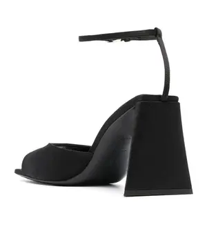 Attico Piper 85mm Satin Sandals