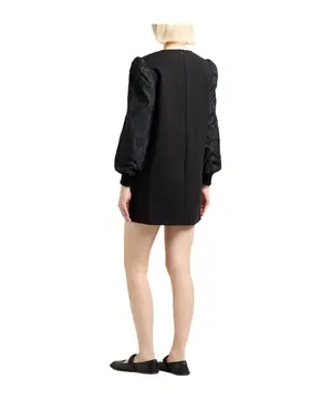 Max Mara Solid-color Long-sleeved Dress
