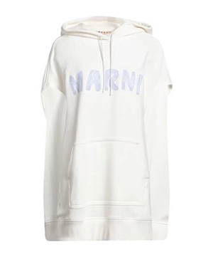 Marni Fleece Short-sleeve Hoodie - White