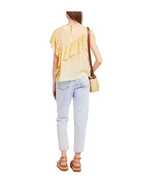 Isabel Marant Étoile Embroidered Broderie Anglaise Top