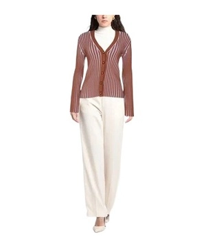 Tory Burch Two-tone Lightweight Knit Top