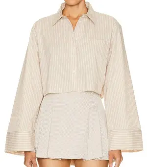 FRAME Classic-collar Long-sleeve Shirt