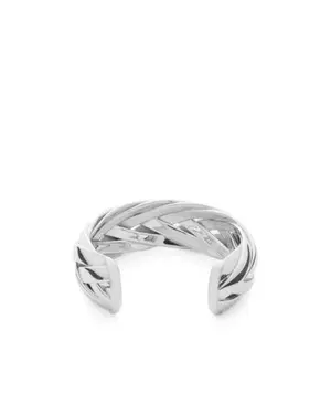 Loewe Large Braided Sterling Silver Cuff