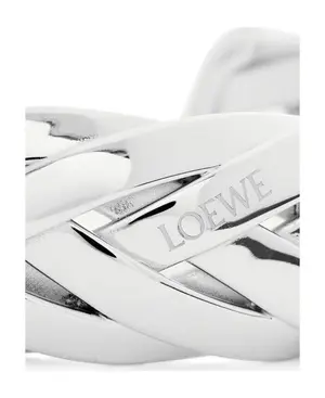 Loewe Large Braided Sterling Silver Cuff