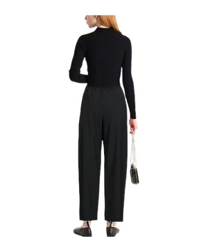 Marni High Waist Stretch Tapered Trousers