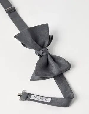 Brunello Cucinelli Mélange-effect Bow Tie