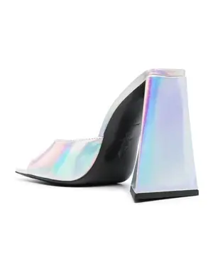 Attico Devon 115mm Iridescent Mules