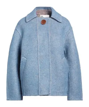 Tory Burch Two-tone Flannel Coat