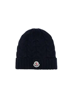 Moncler Ribbed Knit Hat
